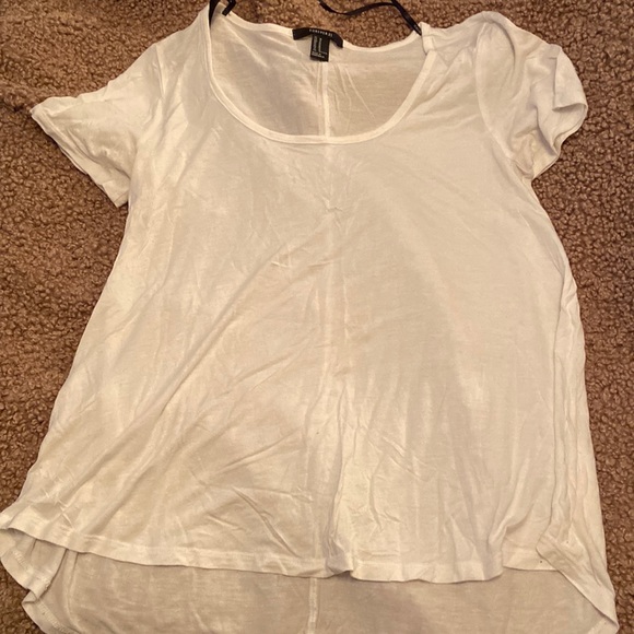 Forever 21 | Tops | Slouchy White Tshirt | Poshmark